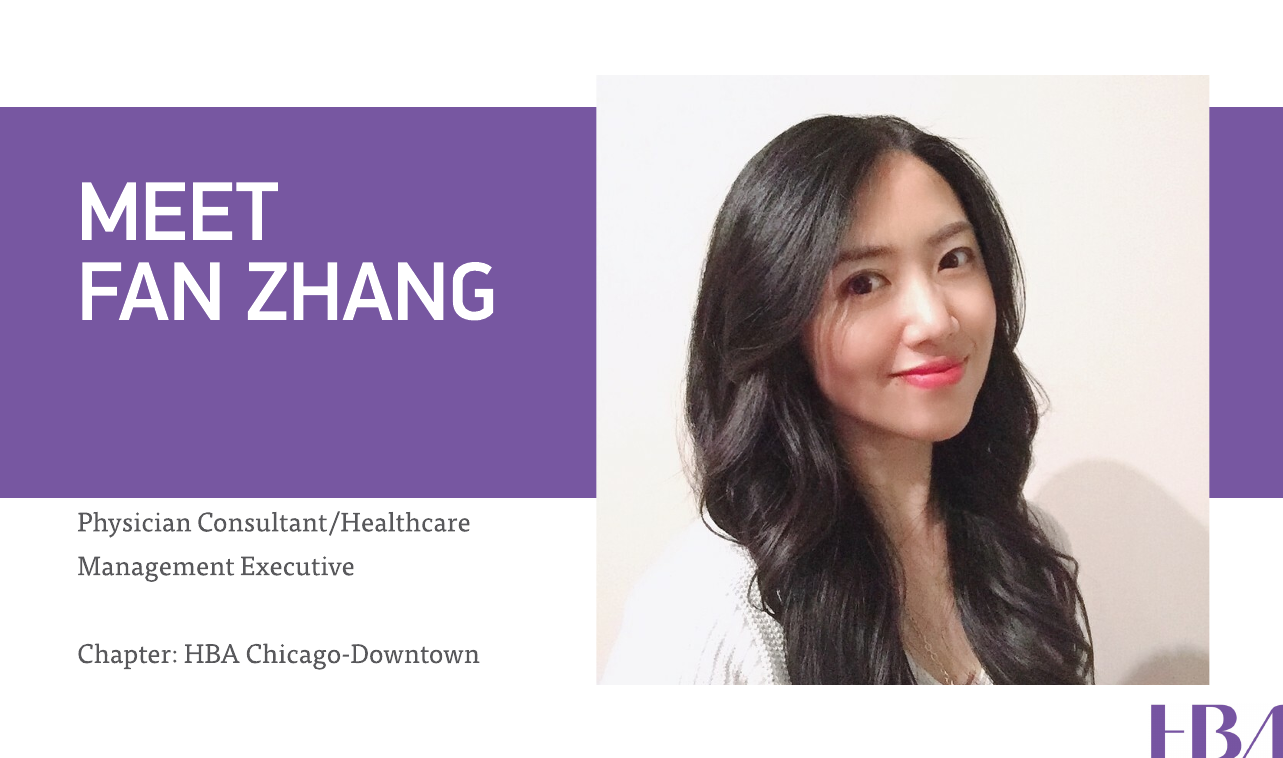 National Volunteer Week Spotlight: Meet Fan Zhang | Healthcare Businesswomen’s Association